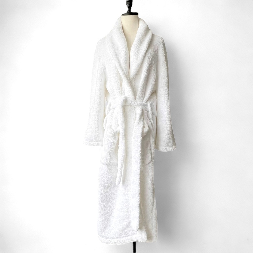 Kashwere Signature Shawl Collar Cozy Plush Luxury Rob… - Gem